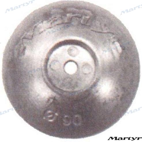 ZINC RUDDER ANODE 90 MM – Recmar Australia